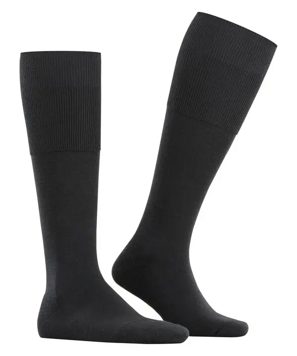 Falke Airport Plus Knee-high Socks - Black