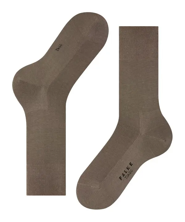 Falke Tiago Cotton Dress Socks - Grey
