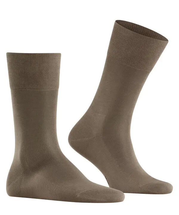 Falke Tiago Cotton Dress Socks - Grey