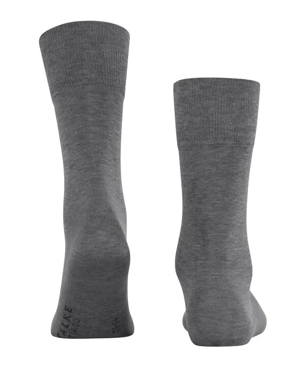 Falke Tiago Cotton Dress Socks - Grey