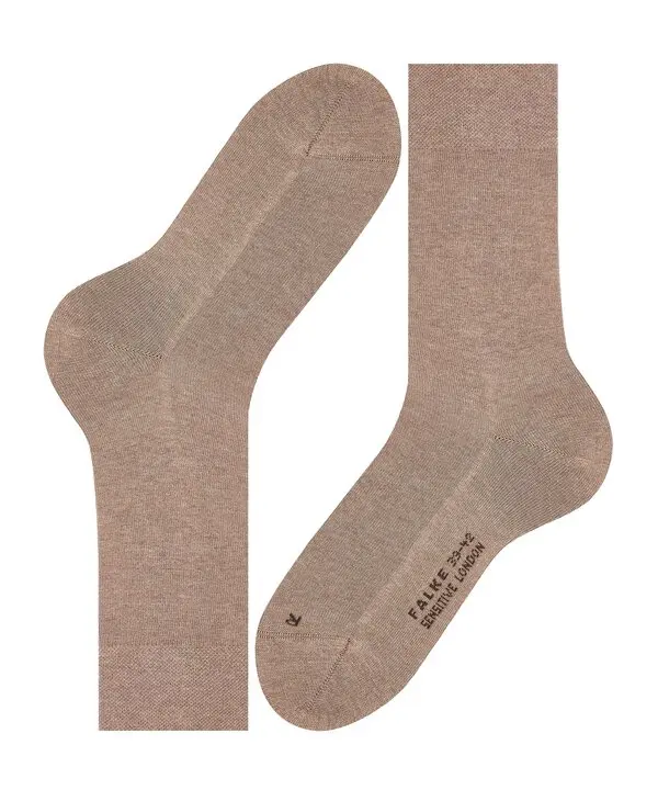 Falke Sensitive London Dress Socks - Brown