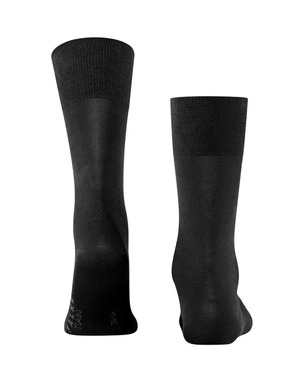 Falke Tiago Cotton Dress Socks - Black