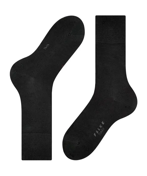 Falke Tiago Cotton Dress Socks - Black