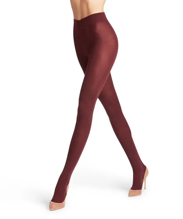 Falke Softmerino Tights - Red