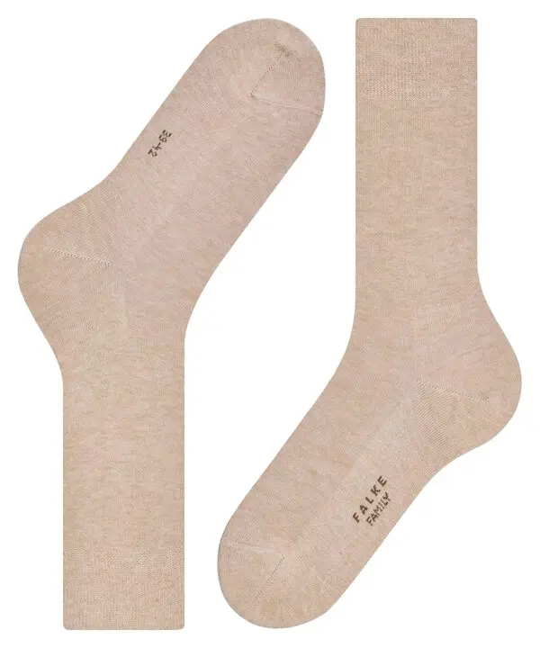 Falke Family Crew Socks - Beige