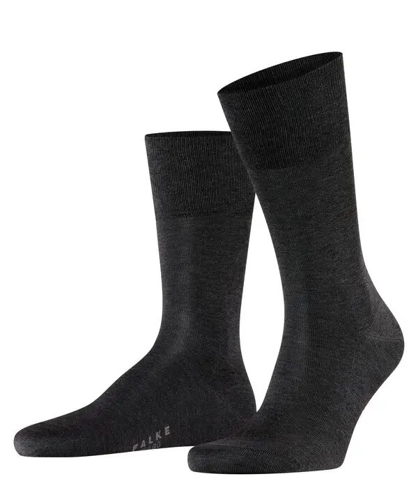 Falke Tiago Cotton Dress Socks - Grey