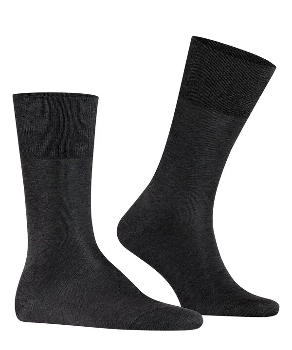 Falke Tiago Cotton Dress Socks - Grey