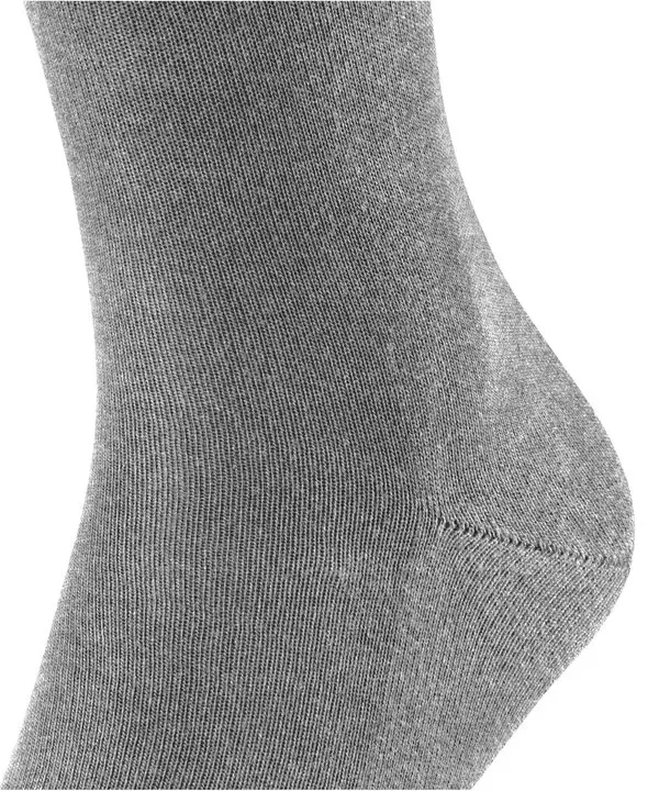 Falke Family Ribbed Crew Socks - Grey