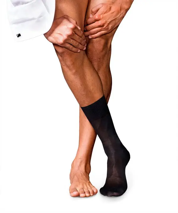 Falke No. 4 Pure Silk - Black