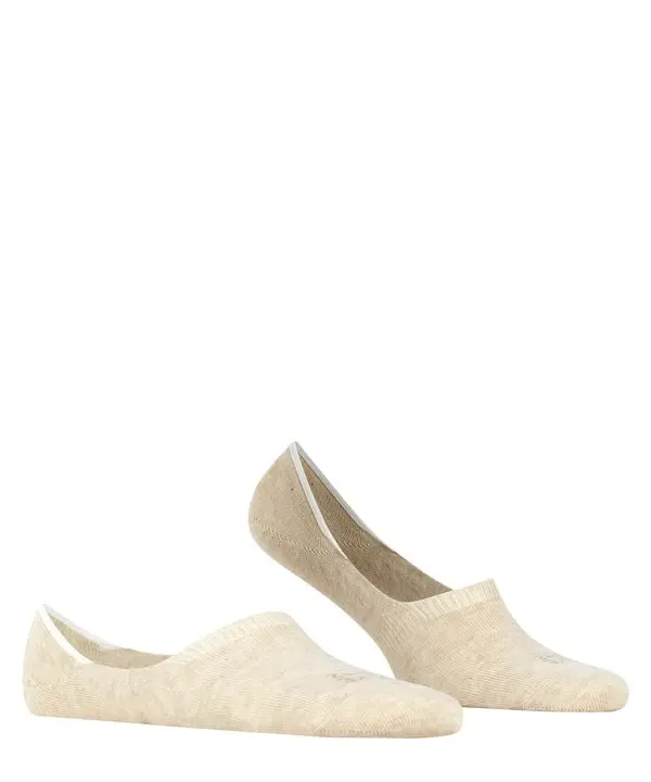Falke Step High Cut Invisible Socks - Beige