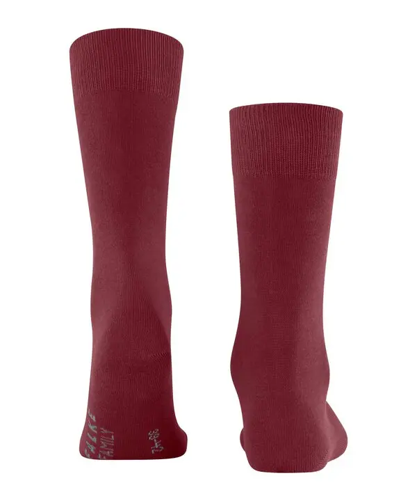 Falke Family Ribbed Cotton Blend Socks - Red