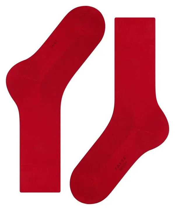 Falke Family Crew Socks - Red