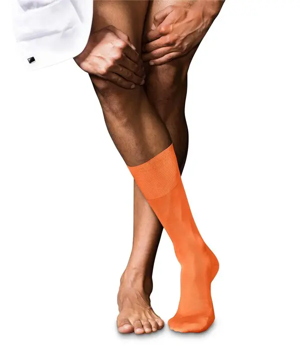 Falke No. 9 Pure Fil D'écosse Dress Socks - Red