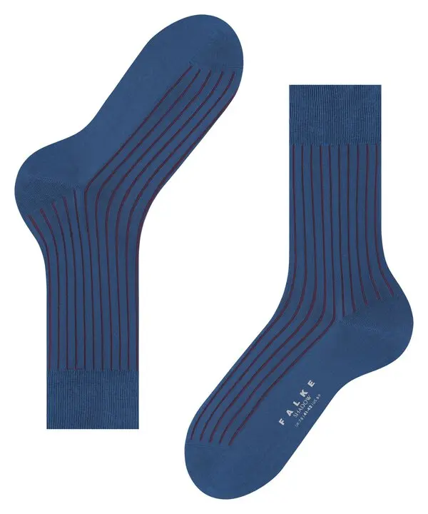 Falke Shadow Dress Socks - Blue