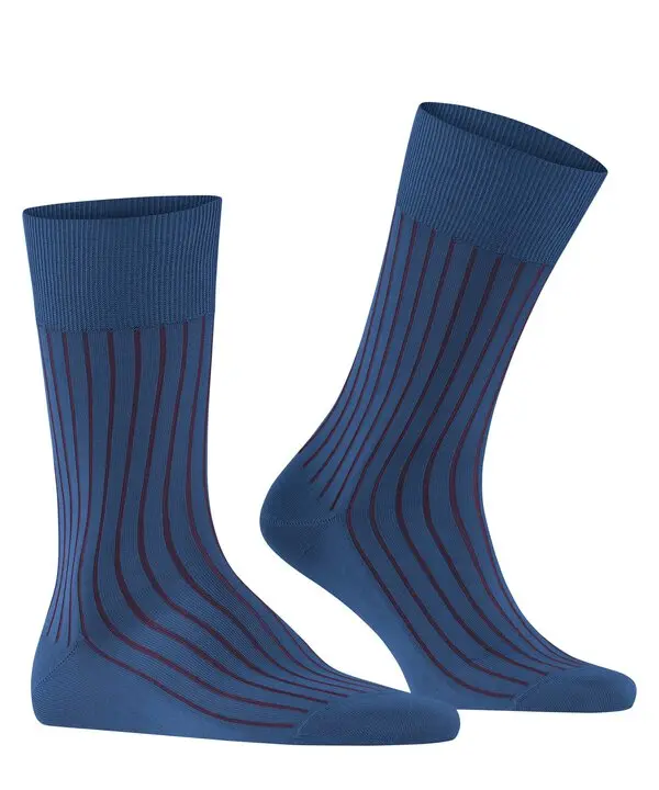 Falke Shadow Dress Socks - Blue