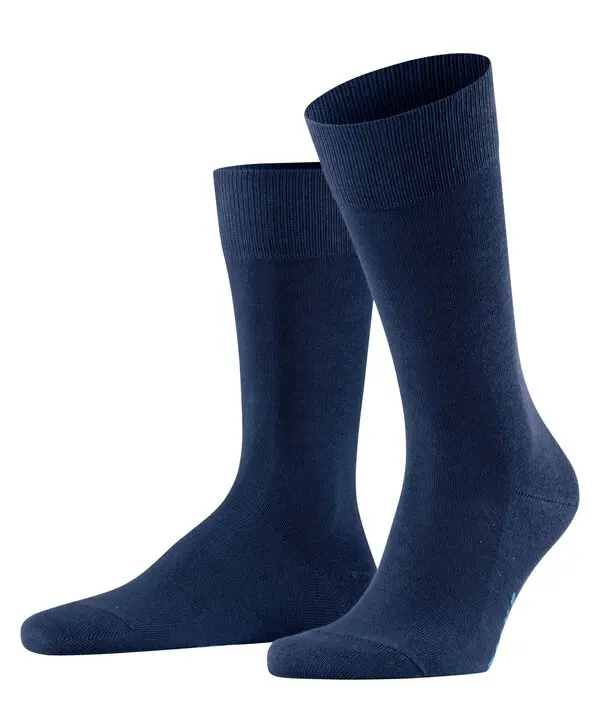 Falke Family Ribbed Crew Socks - Blue