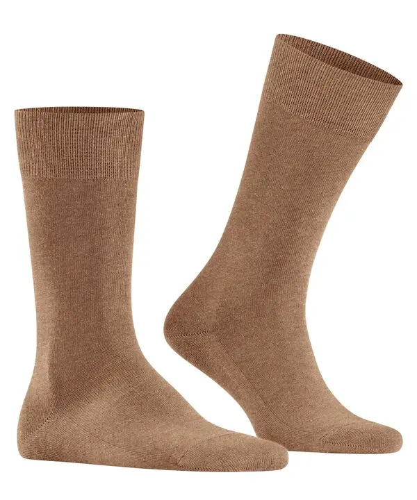 Falke Family Crew Socks - Brown