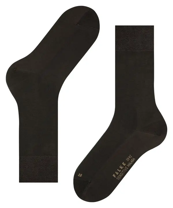 Falke Sensitive Malaga Dress Socks - Brown