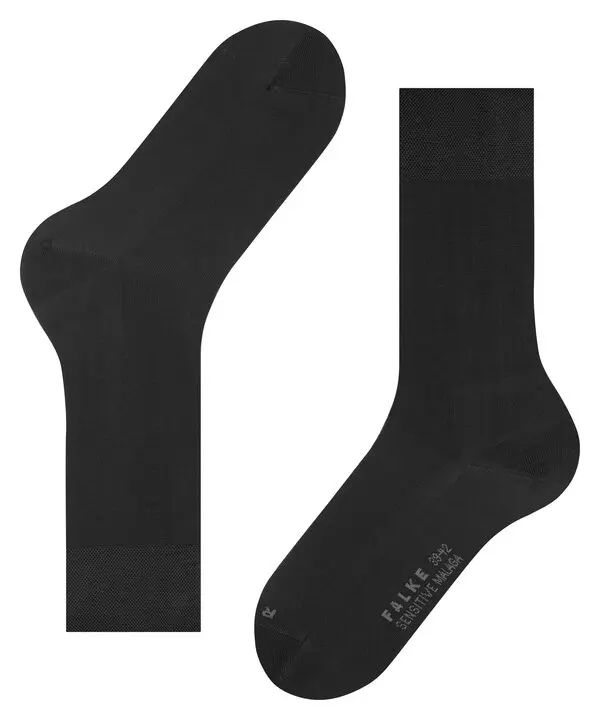 Falke Sensitive Malaga Dress Socks - Black
