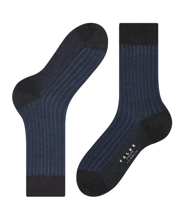 Falke Shadow Dress Socks - Grey