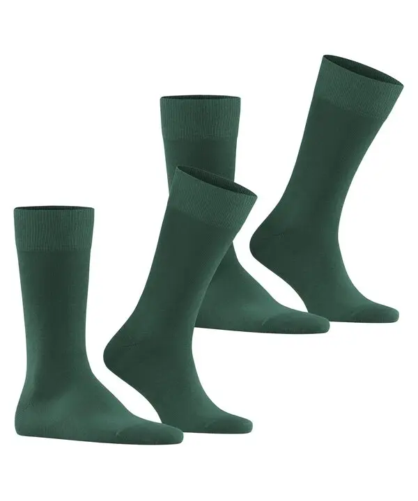 Falke Happy 2-pack Crew Socks - Green