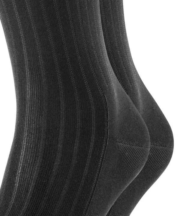 Falke Swing 2-pack Crew Socks - Black