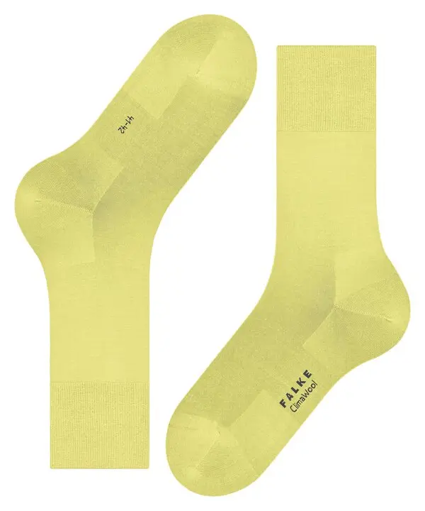 Falke Climawool Crew Socks - Yellow