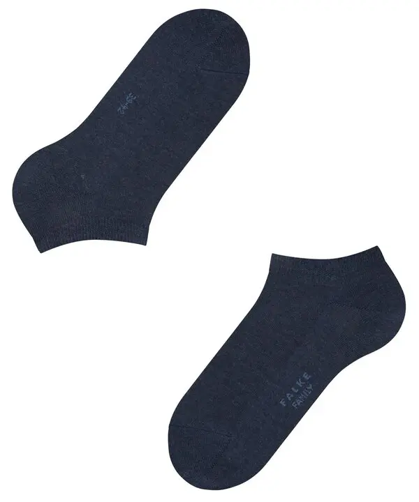 Falke Family Ribbed Ankle Socks - Blue