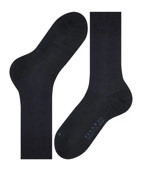 Falke Sensitive Berlin Dress Socks - Blue