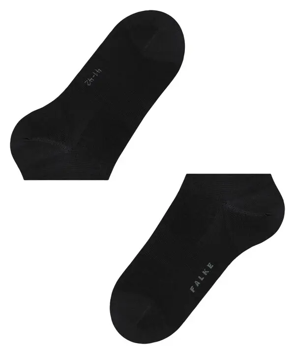 Falke Climawool Invisible Socks - Black