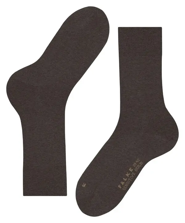 Falke Sensitive Berlin Crew Socks - Brown