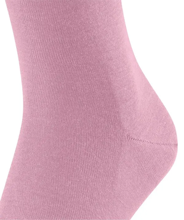 Falke Airport Ribbed Crew Socks - Rose