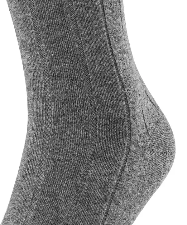 Falke Lhasa Rib Crew Socks - Grey