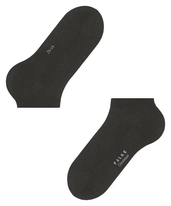 Falke Climawool Sneaker Socks - Grey
