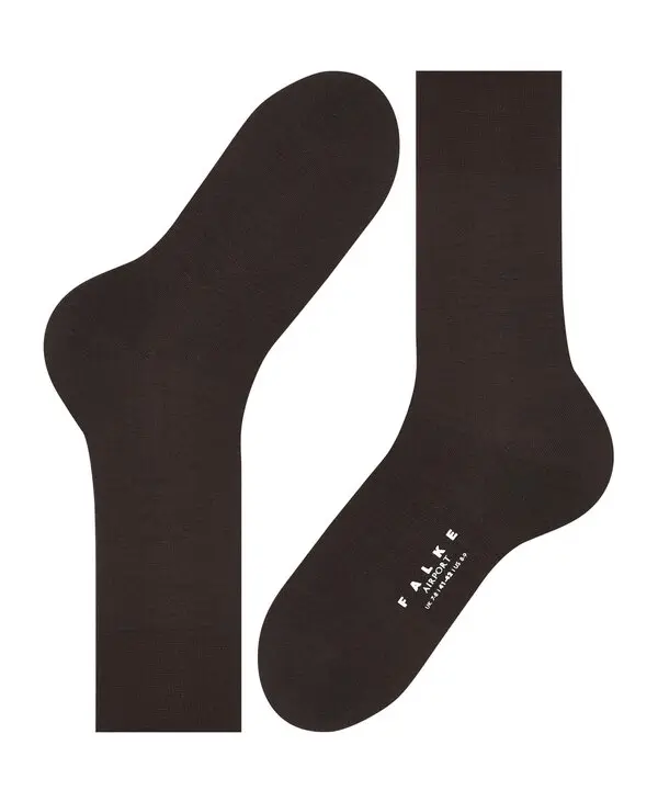 Falke Airport Crew Socks - Brown
