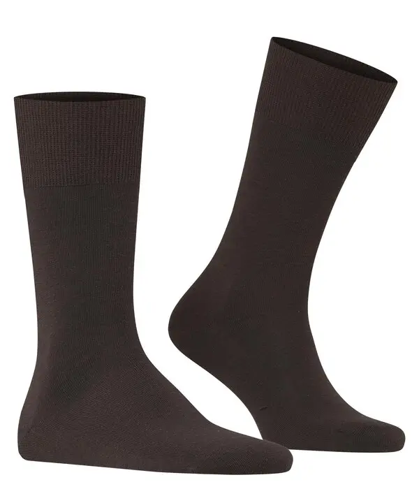 Falke Airport Crew Socks - Brown