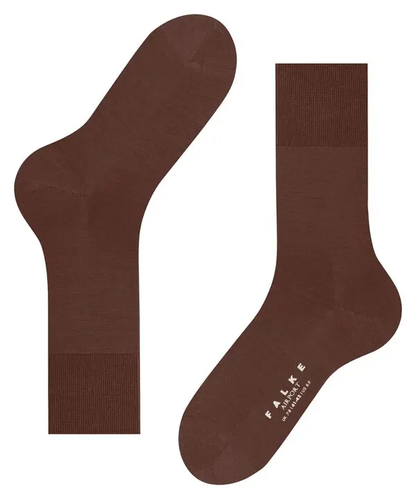 Falke Airport Dress Socks - Brown