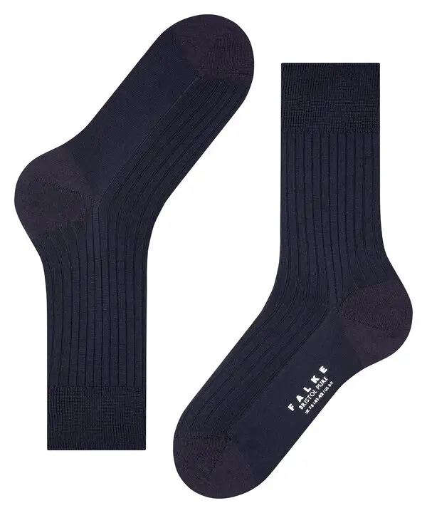 Falke Bristol Pure Merino Wool Socks - Blue