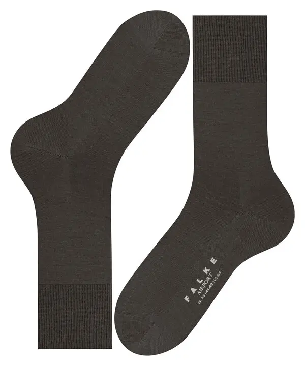 Falke Airport Crew Socks - Brown