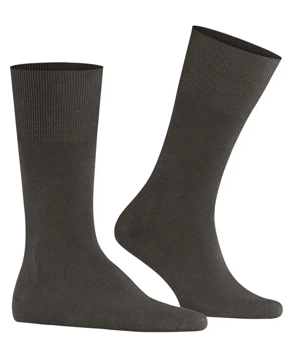 Falke Airport Crew Socks - Brown