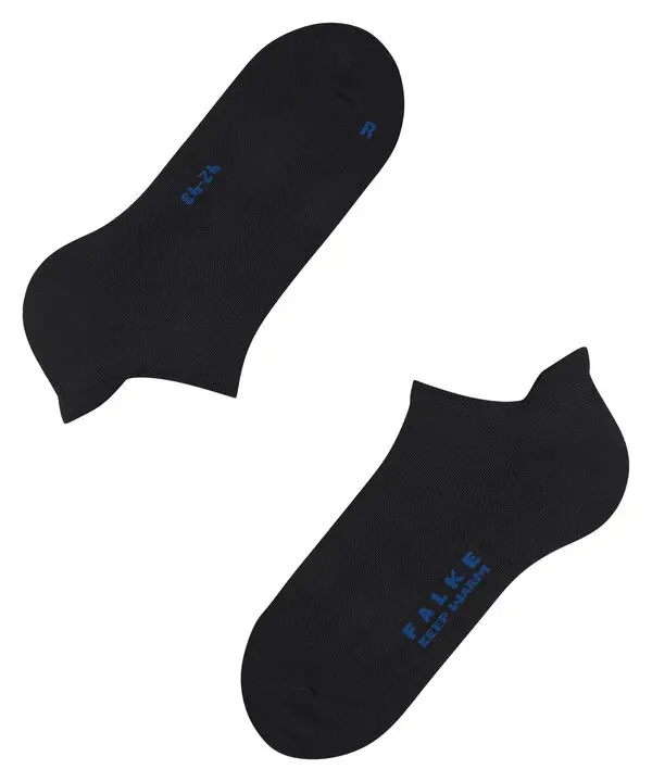 Falke Sporty Sneaker Socks - Black