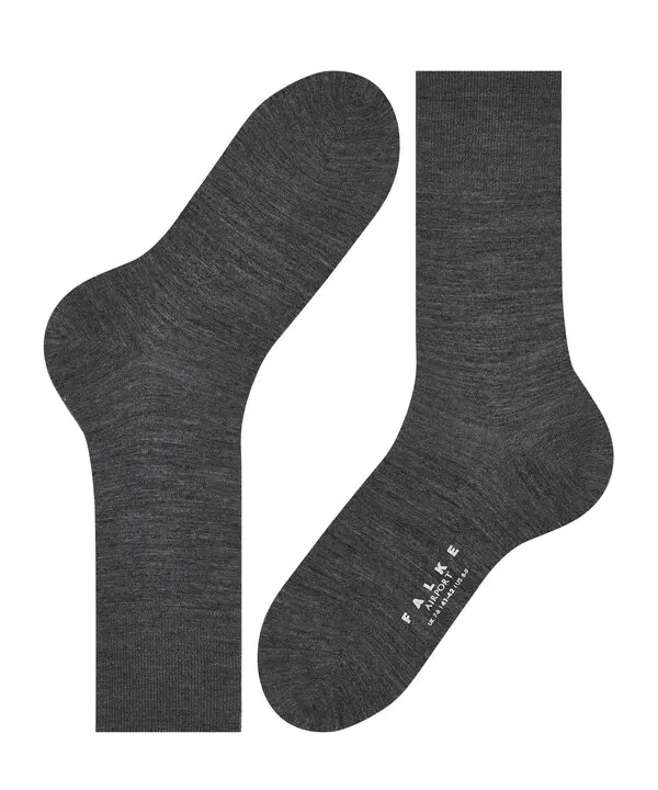 Falke Airport Crew Socks - Grey