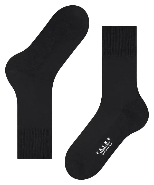 Falke Airport Plus Socks - Black