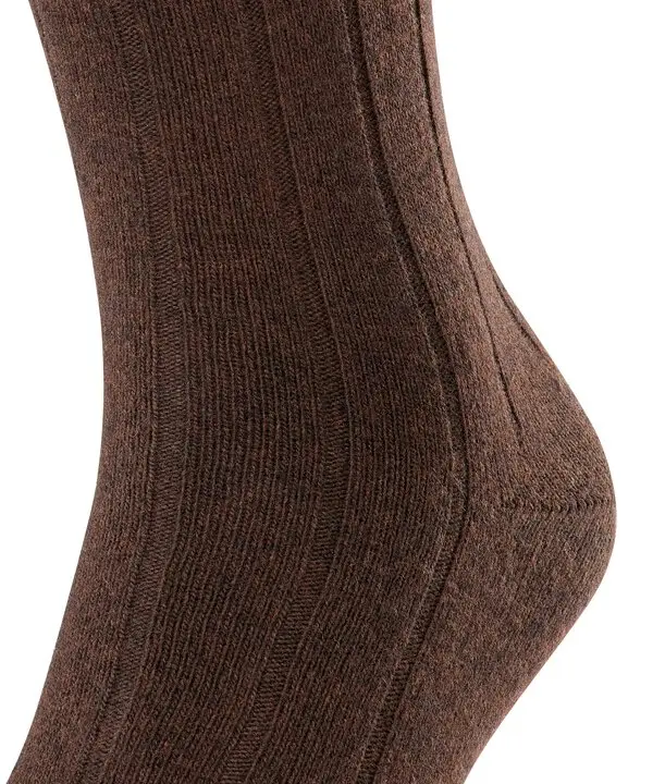 Falke Lhasa Rib Knee High Socks - Brown