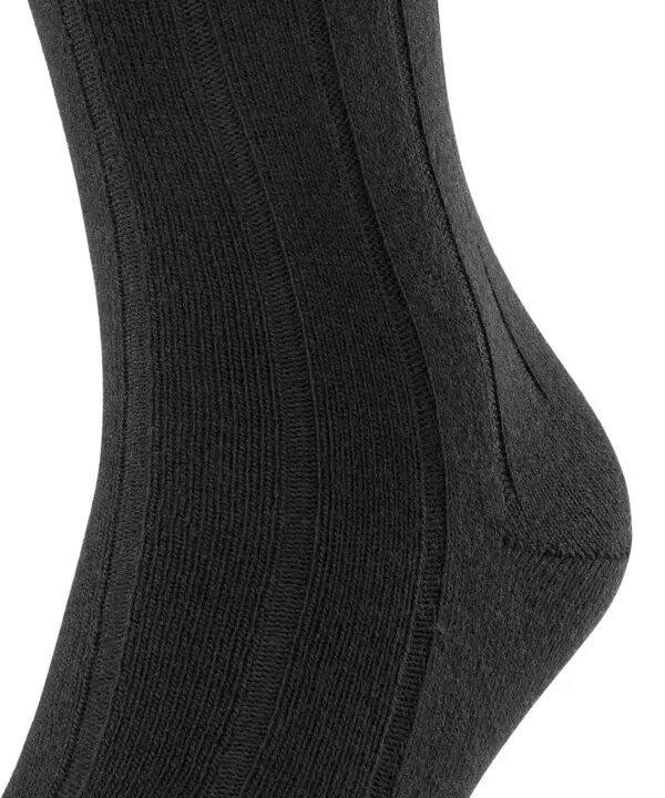 Falke Lhasa Rib Crew Socks - Black