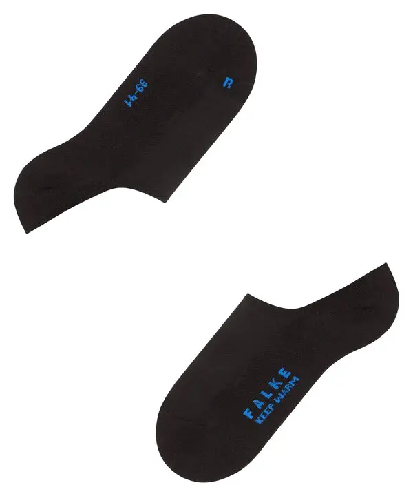 Falke Invisible Merino Wool Socks - Black