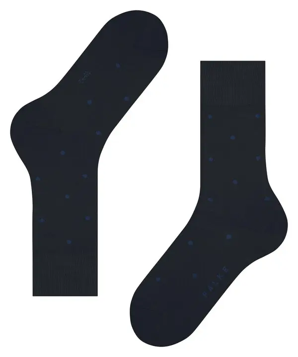Falke Polka Dot Dress Socks - Blue
