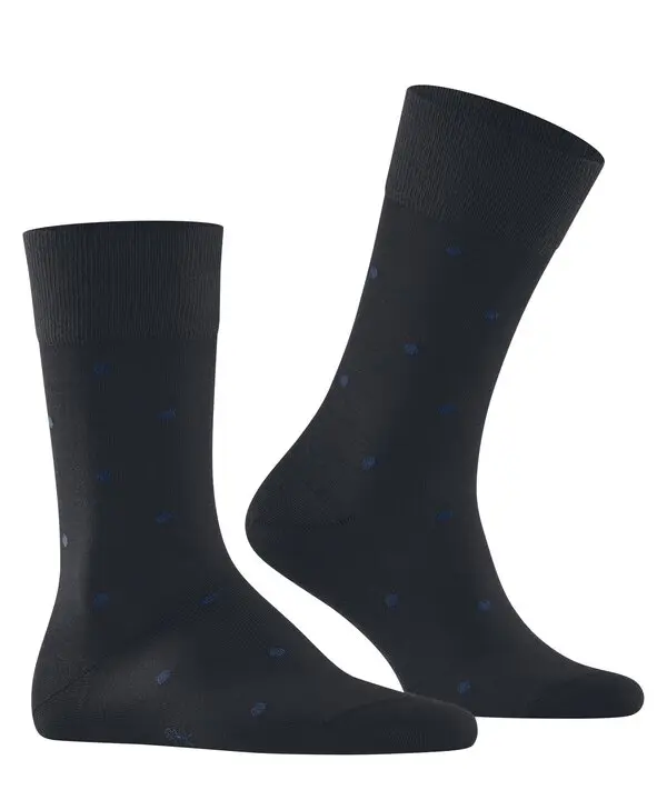 Falke Polka Dot Dress Socks - Blue