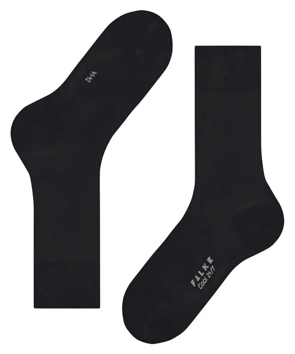 Falke Cool 24/7 Dress Socks - Black