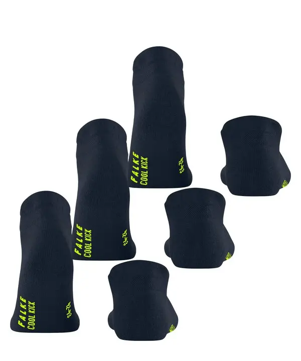 Falke Cool Kick 3-pack Trainer Socks - Blue